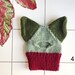 Ears Covering Hat for Cat Cat Winter Wear Sphynx Cat Hats Handmade Warm ...