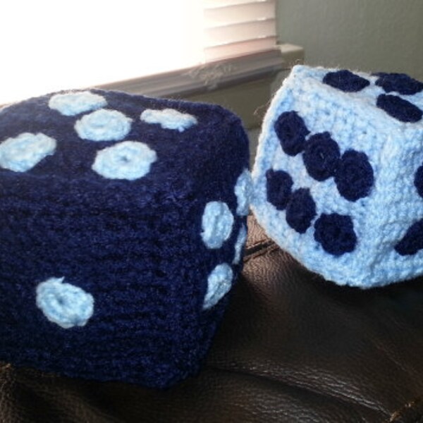 Crochet Car Dice Pattern - Etsy