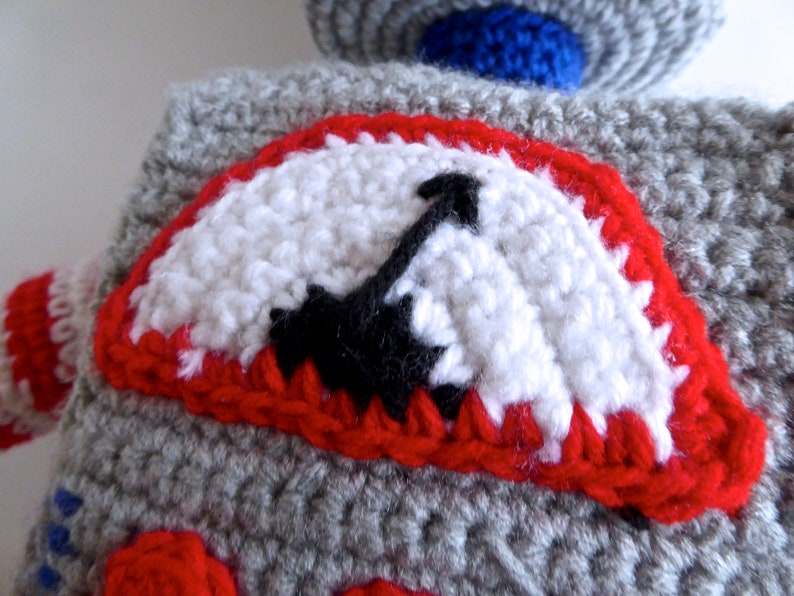 Henry-bot, Crochet Robot PATTERN - Etsy