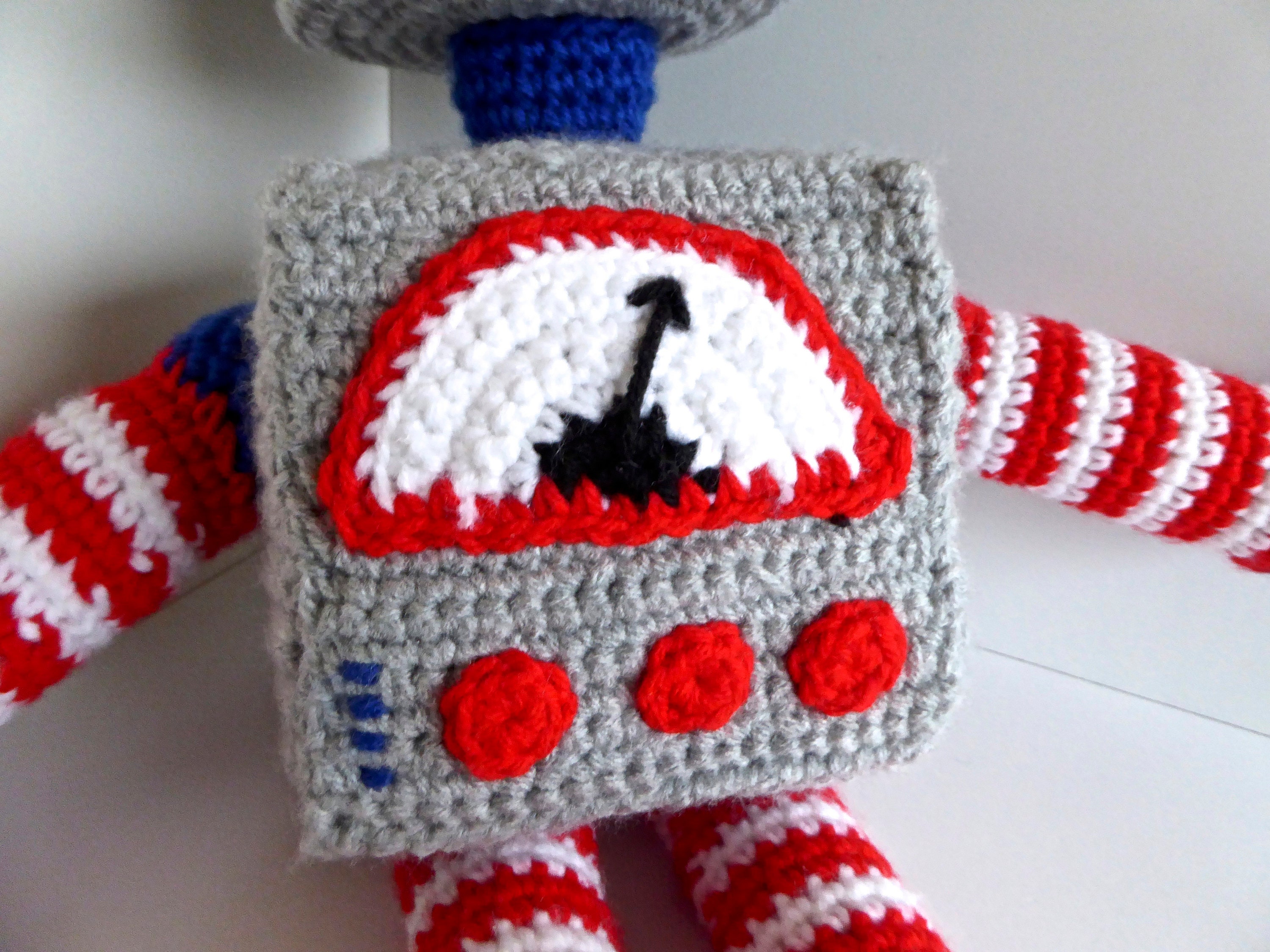 Henry-bot, Crochet Robot PATTERN - Etsy