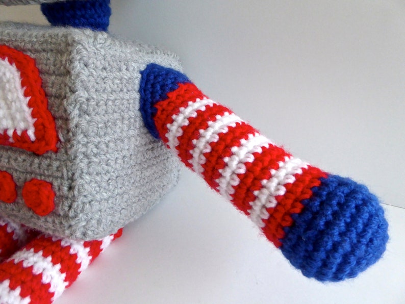 Henry-bot, Crochet Robot PATTERN - Etsy