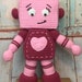 Little Love Bot -- Crochet Stuffed Robot PDF PATTERN - Etsy