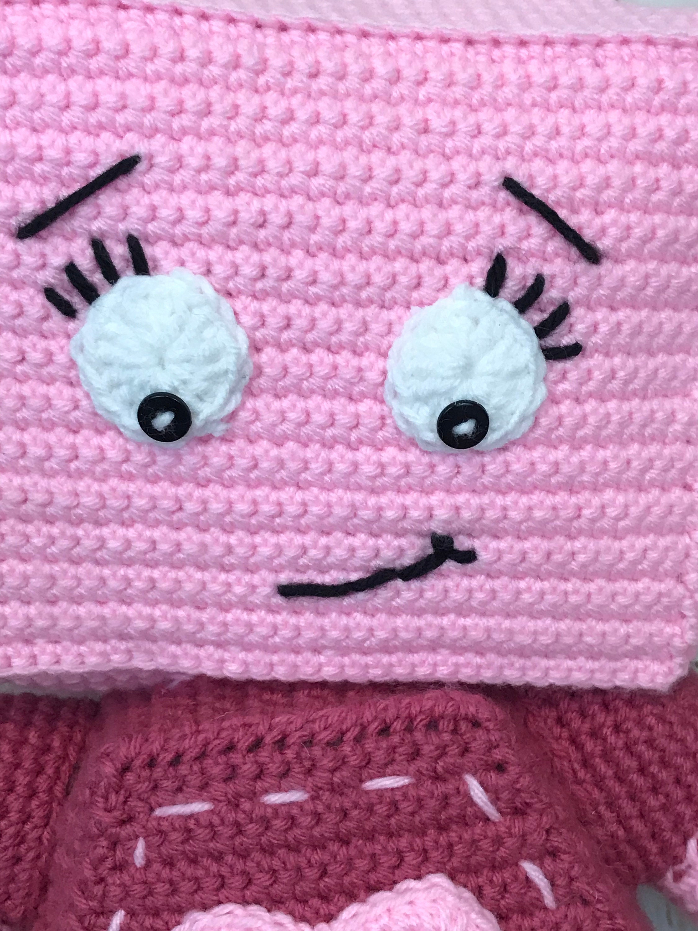 Little Love Bot -- Crochet Stuffed Robot PDF PATTERN - Etsy