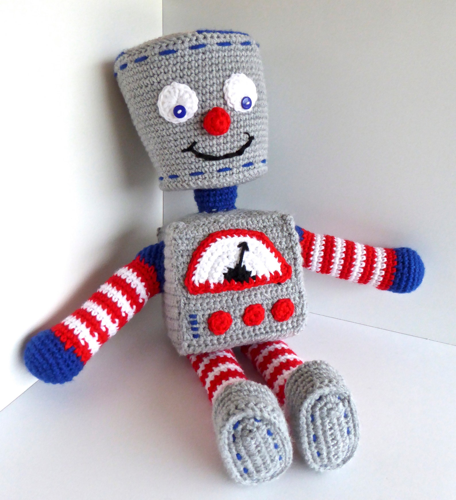 Henry-bot, Crochet Robot PATTERN - Etsy