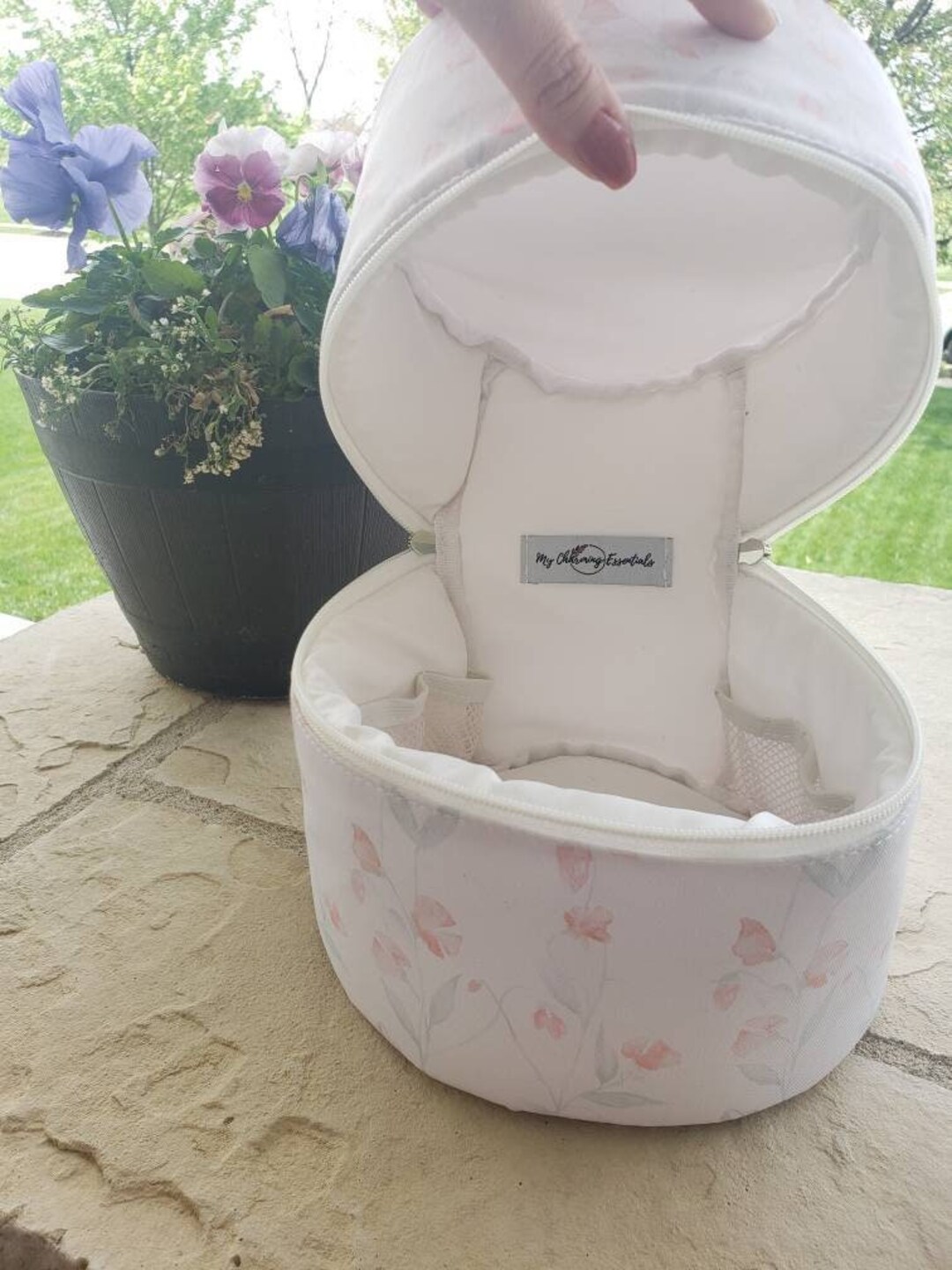 Sweet Pea Floral Diffuser Carrying Case: Essential Oil Travel Bag - Etsy