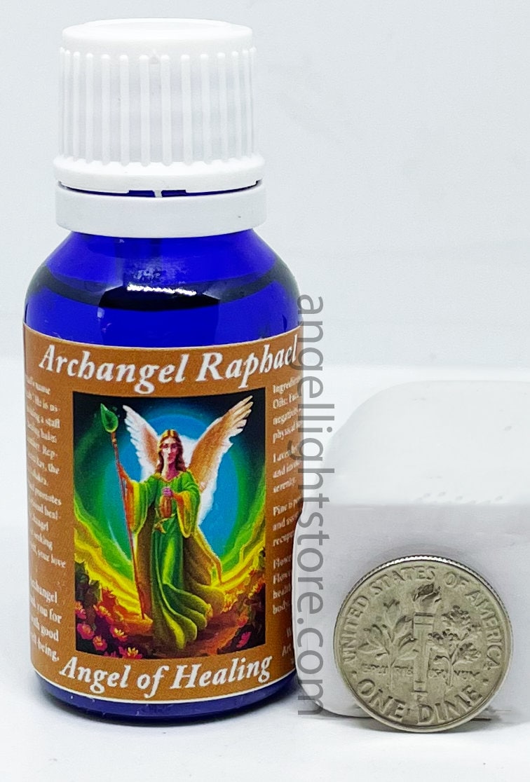 Archangel Raphael Oil Anointing Angel of Healing Item Heart Chakra ...