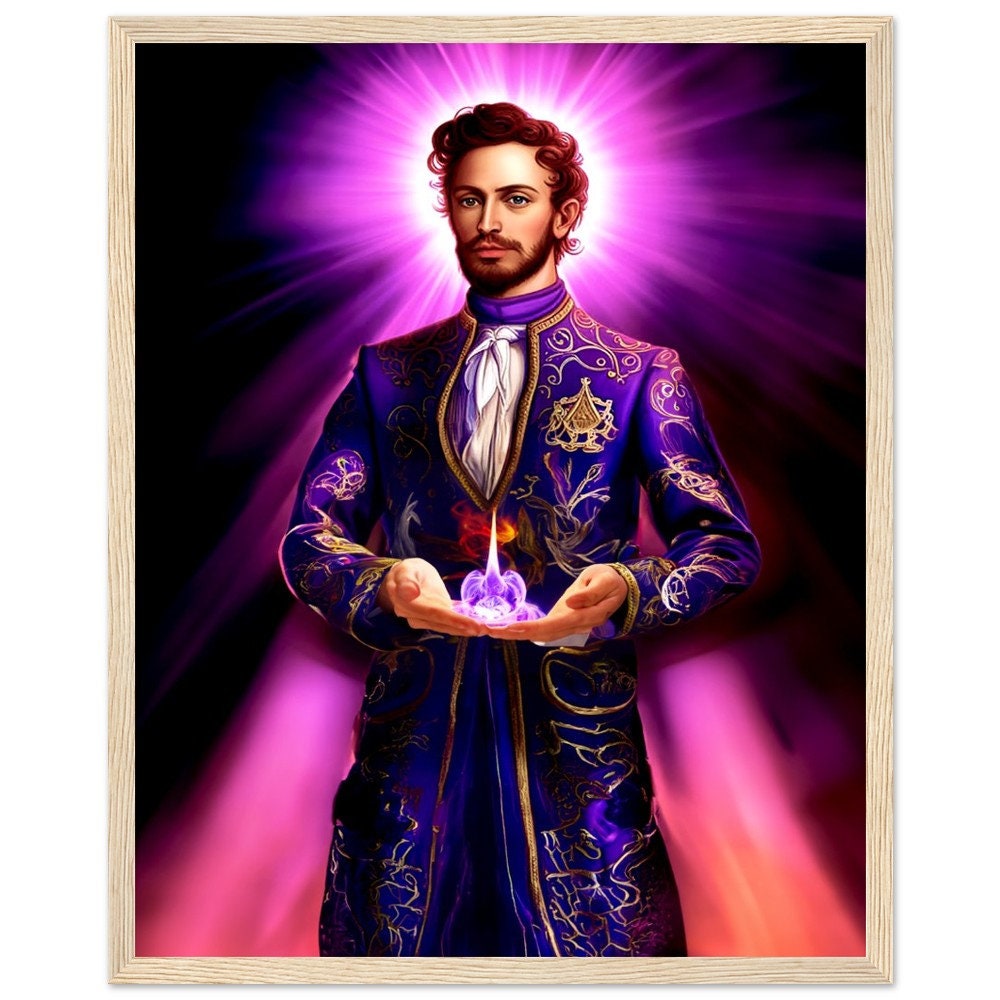 Saint Germain 16x20 Spiritual Deities Ascended Masters Religious ...