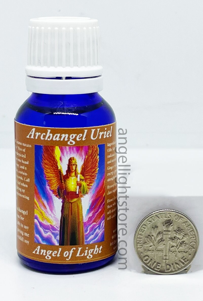 Archangel Uriel Oil Anointing Angel of Light Angel of Fire Angel Lover ...