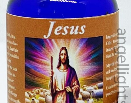 Jesus Oil Anointing Messiah Son of God Religion Item Christ Church Gift ...