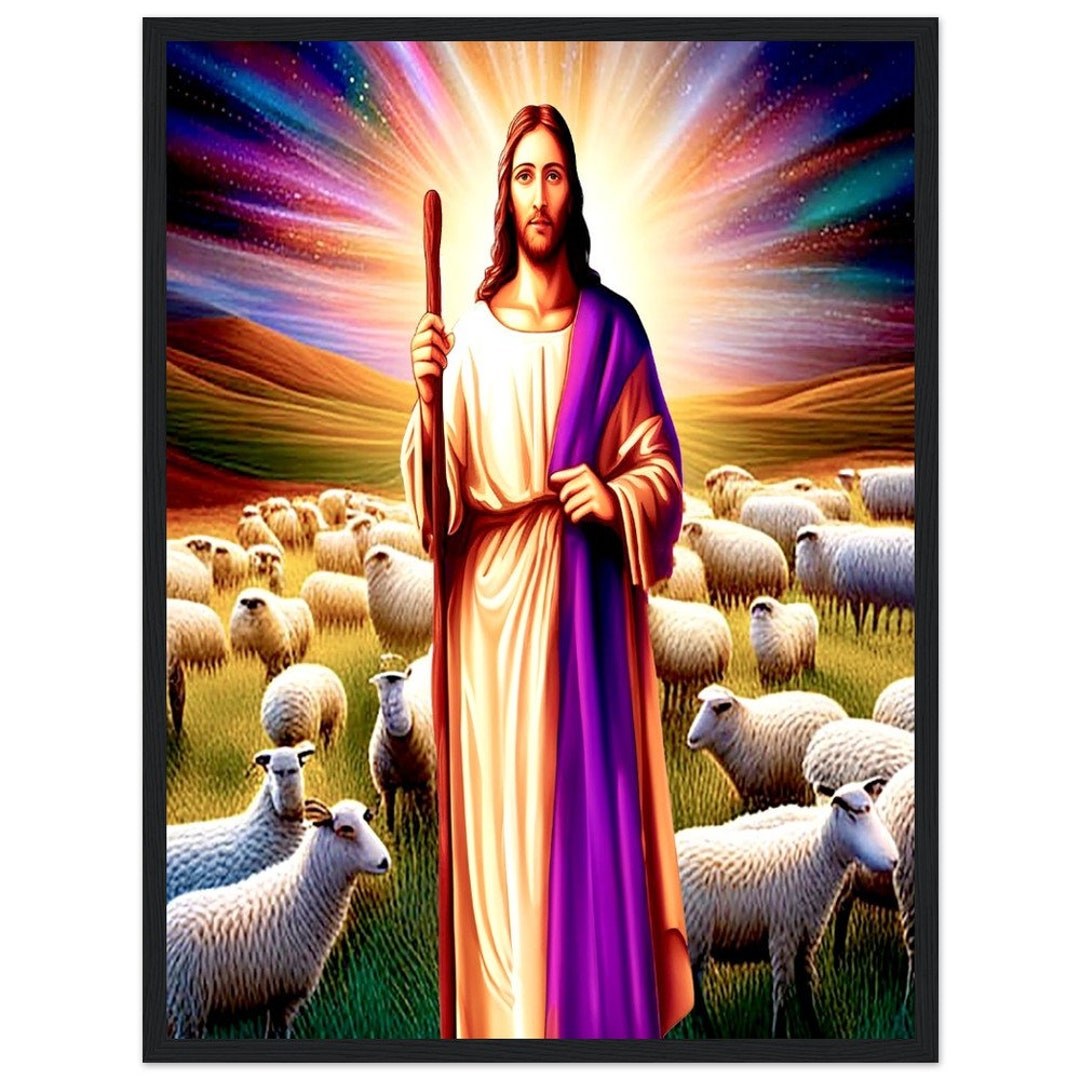 Jesus 18x24 Artwork Spiritual Deities Ascended Masters Religious Wall ...