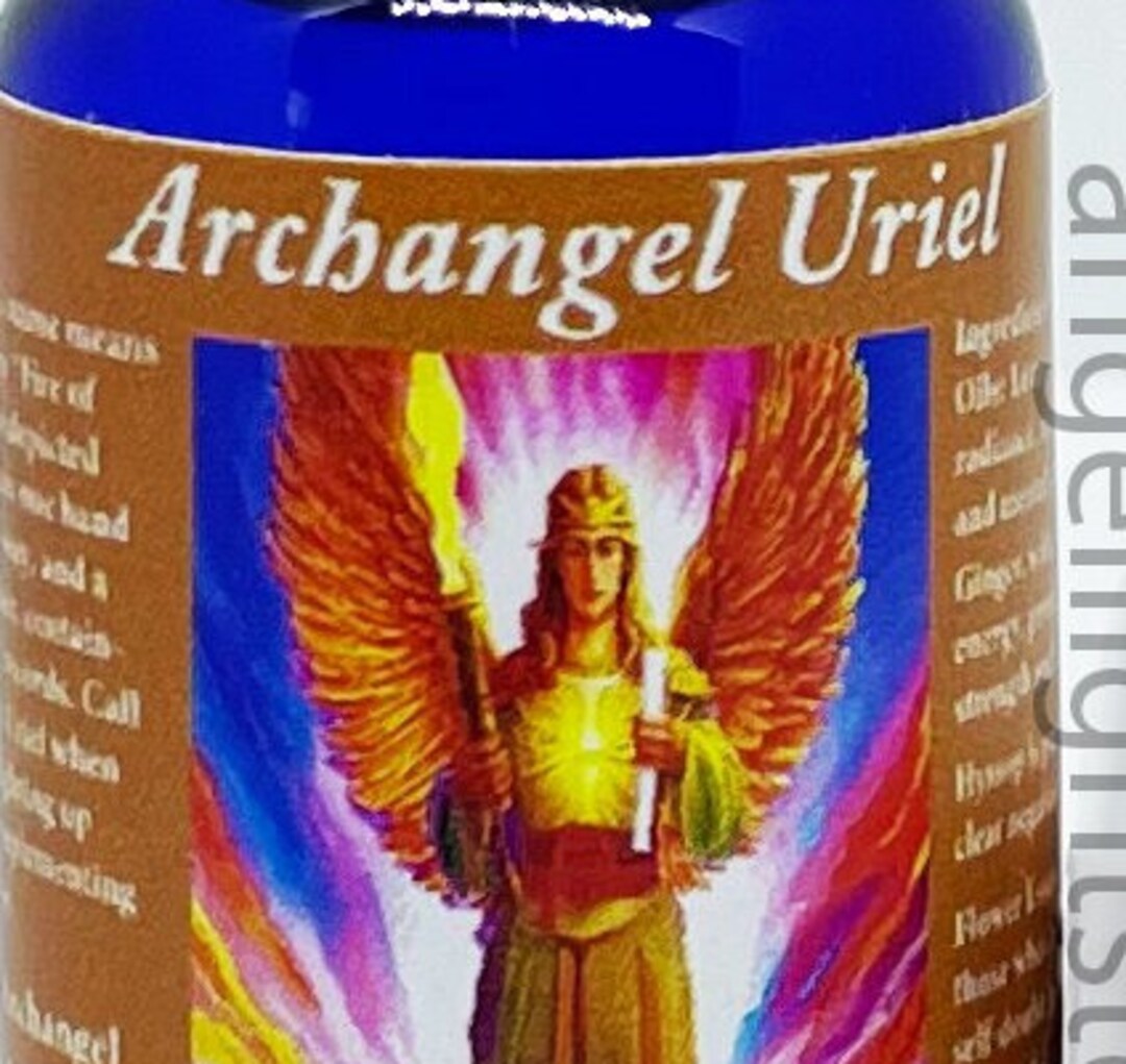 Archangel Uriel Oil Anointing Angel of Light Angel of Fire Angel Lover ...