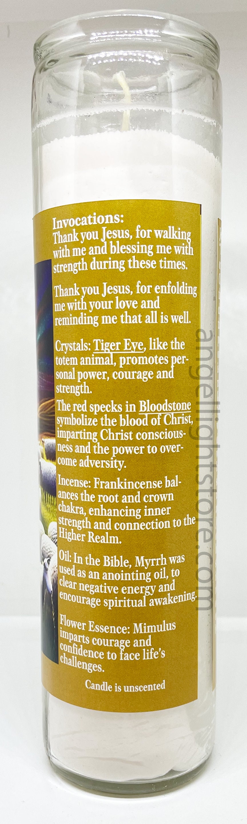 Jesus Candle Messiah Son of God Religion Item Christ Church Gift Savior ...