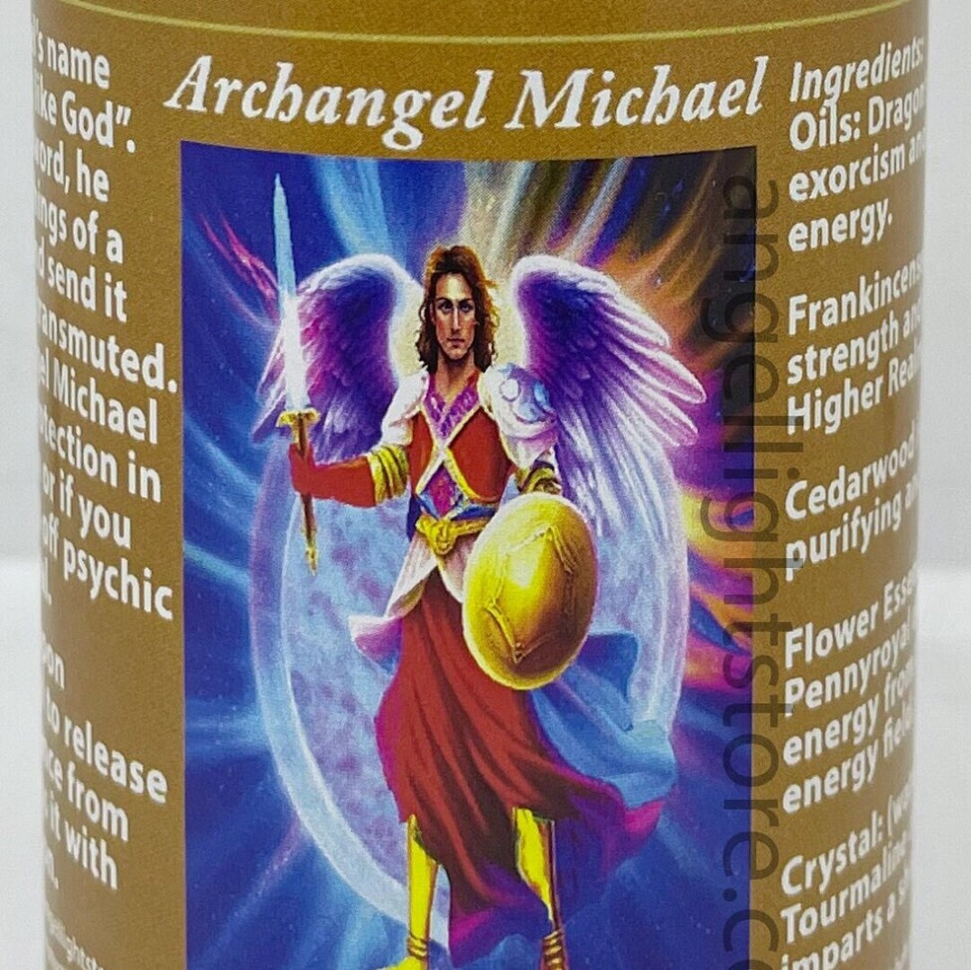 Archangel Michael Spray Aroma Mist Angel of Protection Strength Shield ...