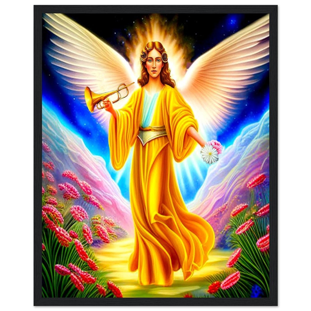 Archangel Gabriel 16x20 Artwork Angel Spiritual Communication Religious ...