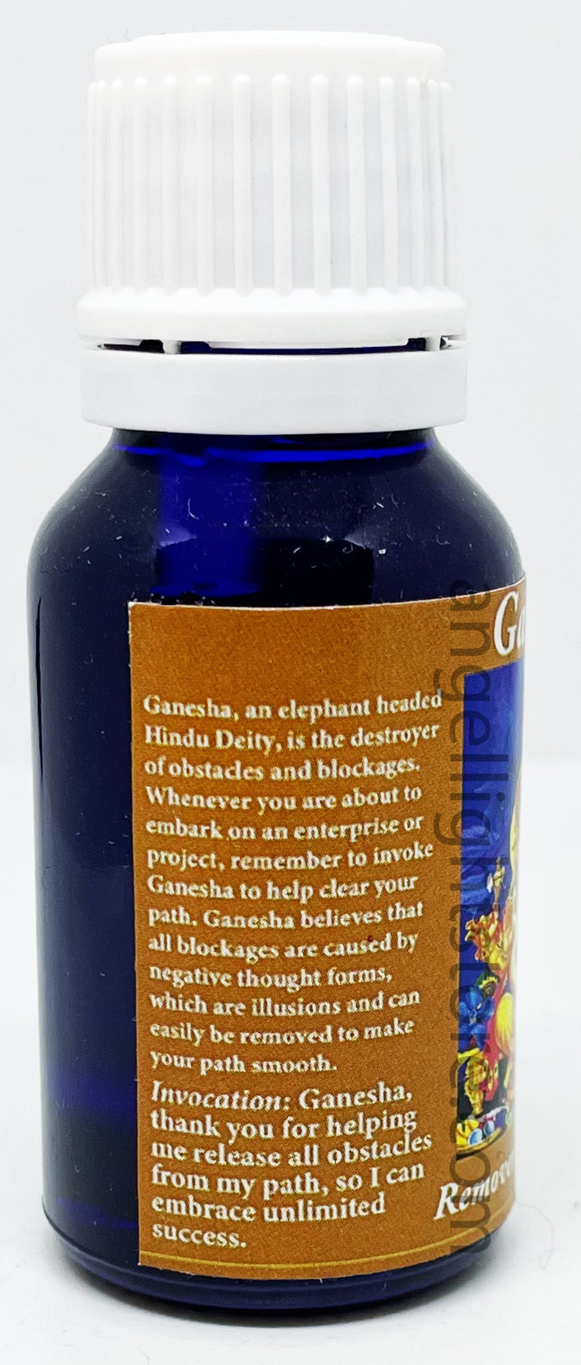 Ganesha Oil Anointing Hindu Deity Indian Religion Remover of Obstacles ...