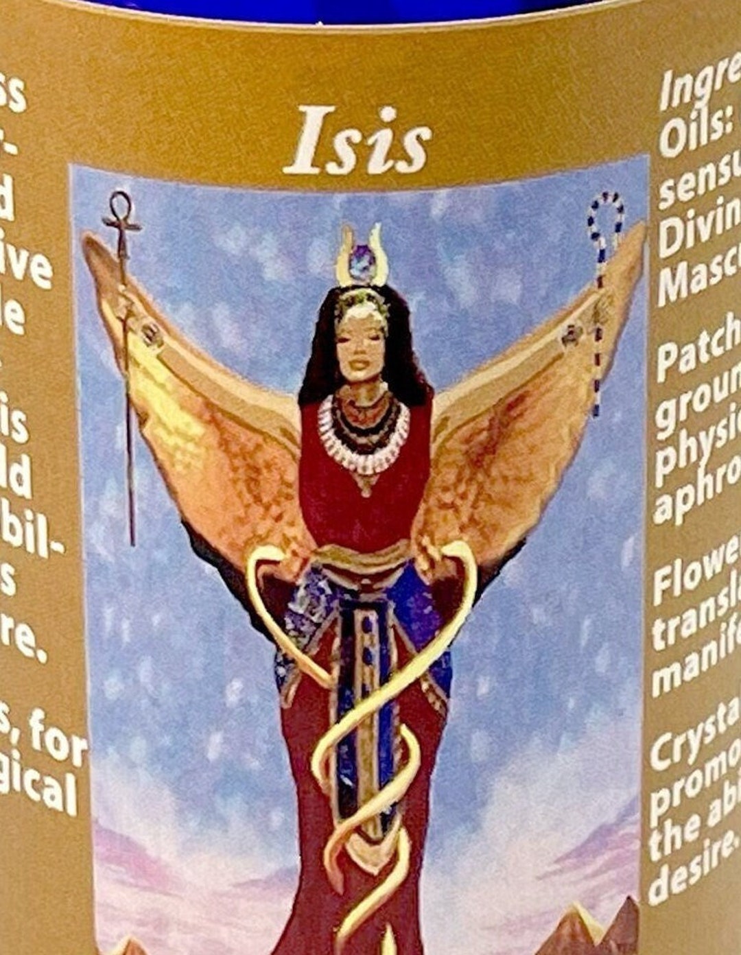 Isis Spray Aroma Mist Egyptian Goddess Black Deity African Gift Queen ...