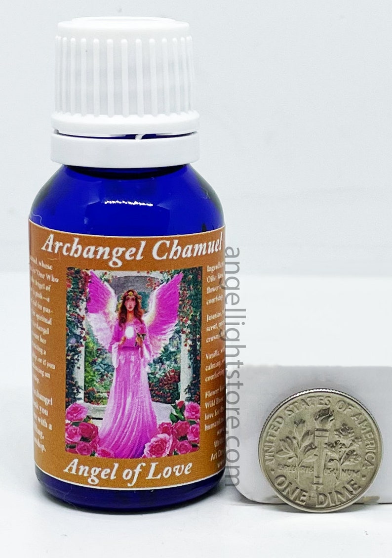 Archangel Chamuel Oil Anointing Angel of Love Item Romance Relationship ...