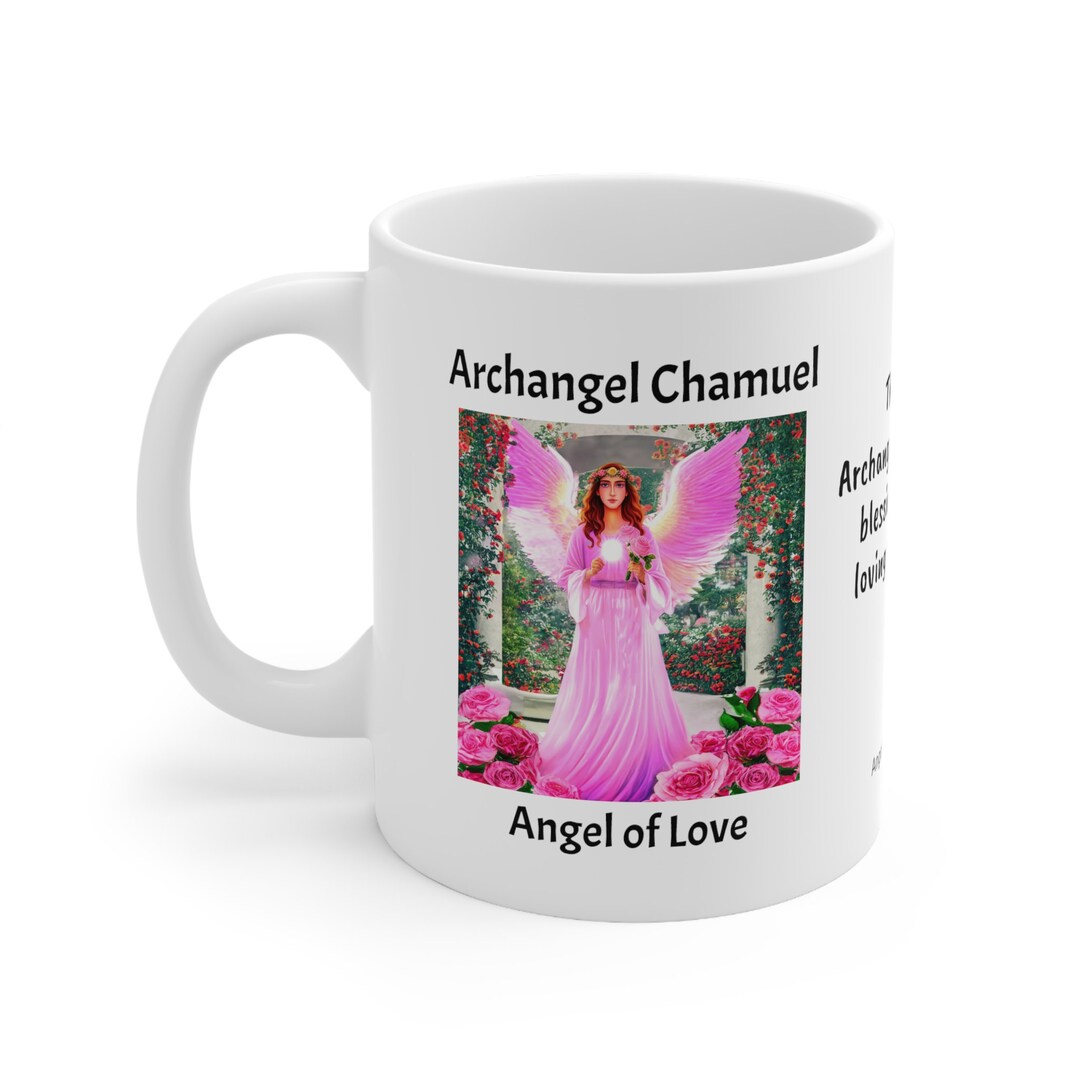 Archangel Chamuel Mug Angel of Love Item Romance Relationship Gift ...