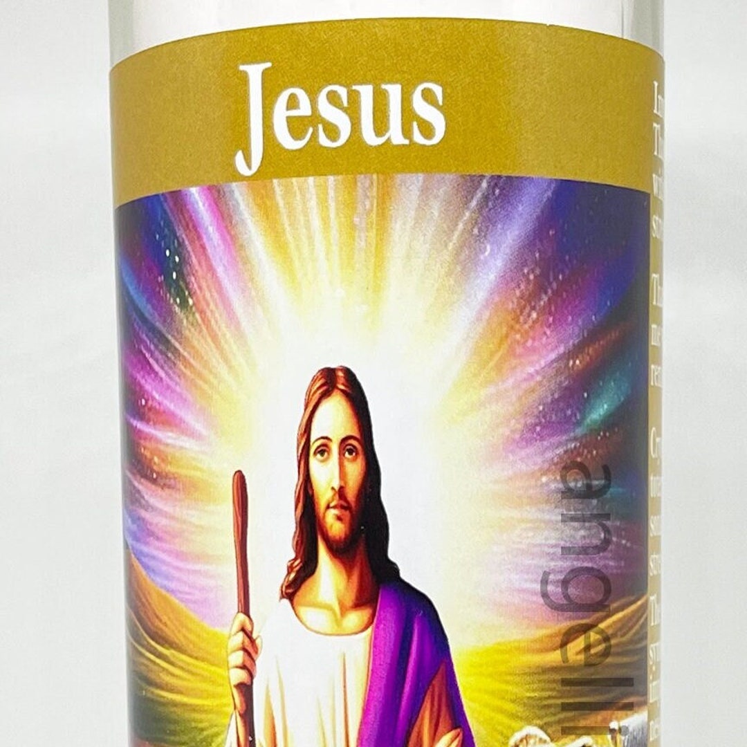 Jesus Candle Messiah Son of God Religion Item Christ Church Gift Savior ...