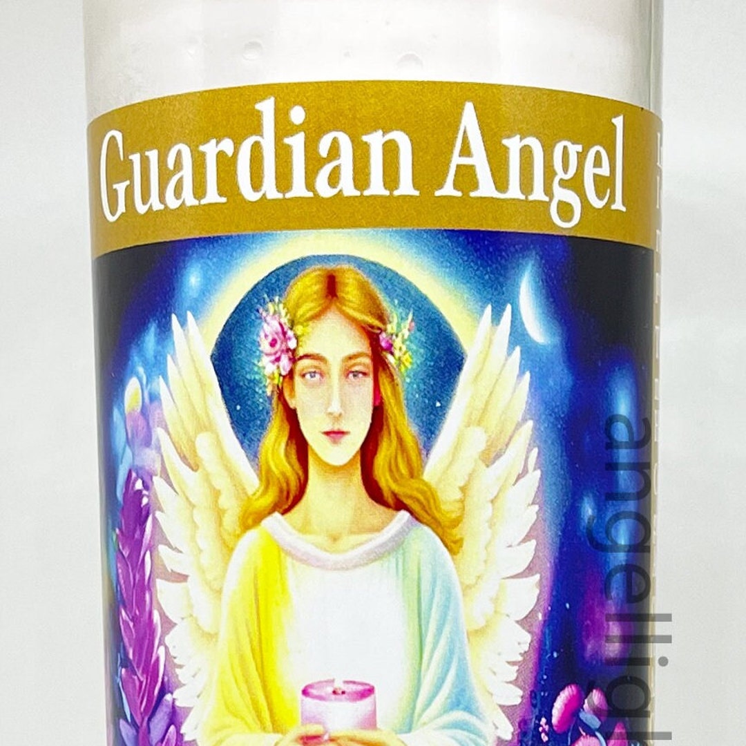 Guardian Angel Candle Angel of Protection Spirit Guide Gift Angel Lover ...
