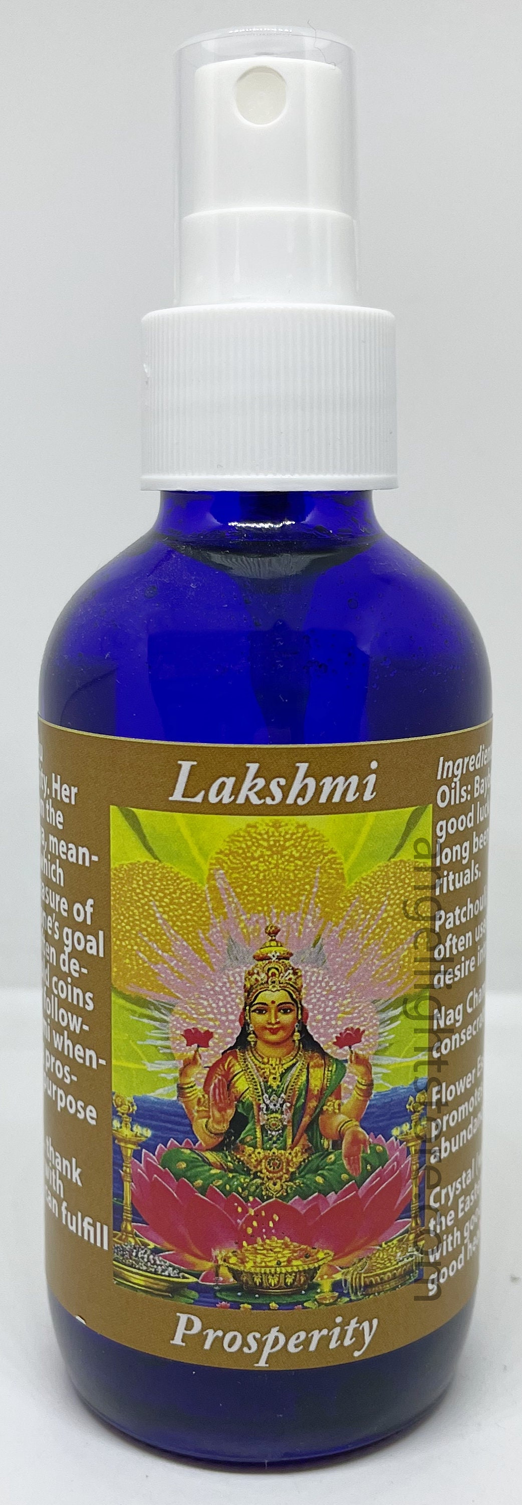 Lakshmi Spray Aroma Mist Hindu Deity Item Indian Religion Goddess of ...