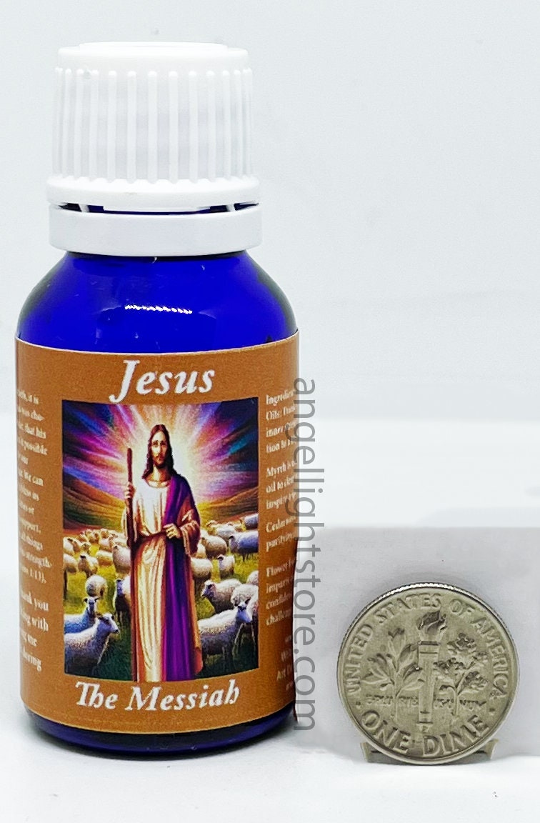 Jesus Oil Anointing Messiah Son of God Religion Item Christ Church Gift ...