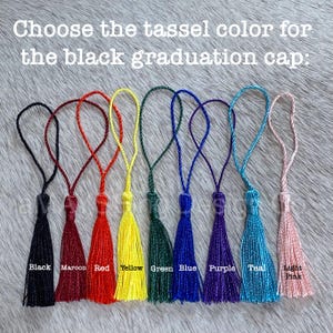 Customizable Black Graduation Cap Disco Ball | Grad Hat Mirrorball ...