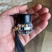 Customizable Graduation Cap Disco Ball Mirrorball Rearview Mirror Car ...