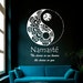 Wall Decals Yin and Yang Symbol Namaste Divine in Me Honors You Quote ...