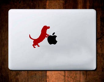 Laptop Vinyl Decal Sticker Animals Dog Pets Pet Dachshund | Etsy
