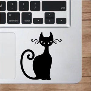 Laptop Vinyl Decal Sticker Kitten Cats Pets Kitty Animals Prank Fun Joy ...