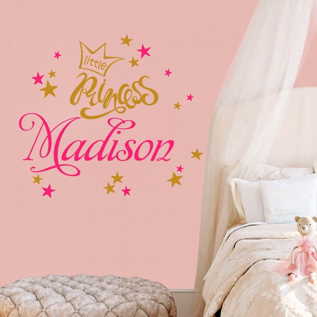 Wall Decals Little Princess Vinyl Stickers Home Décor Murals Nursery ...