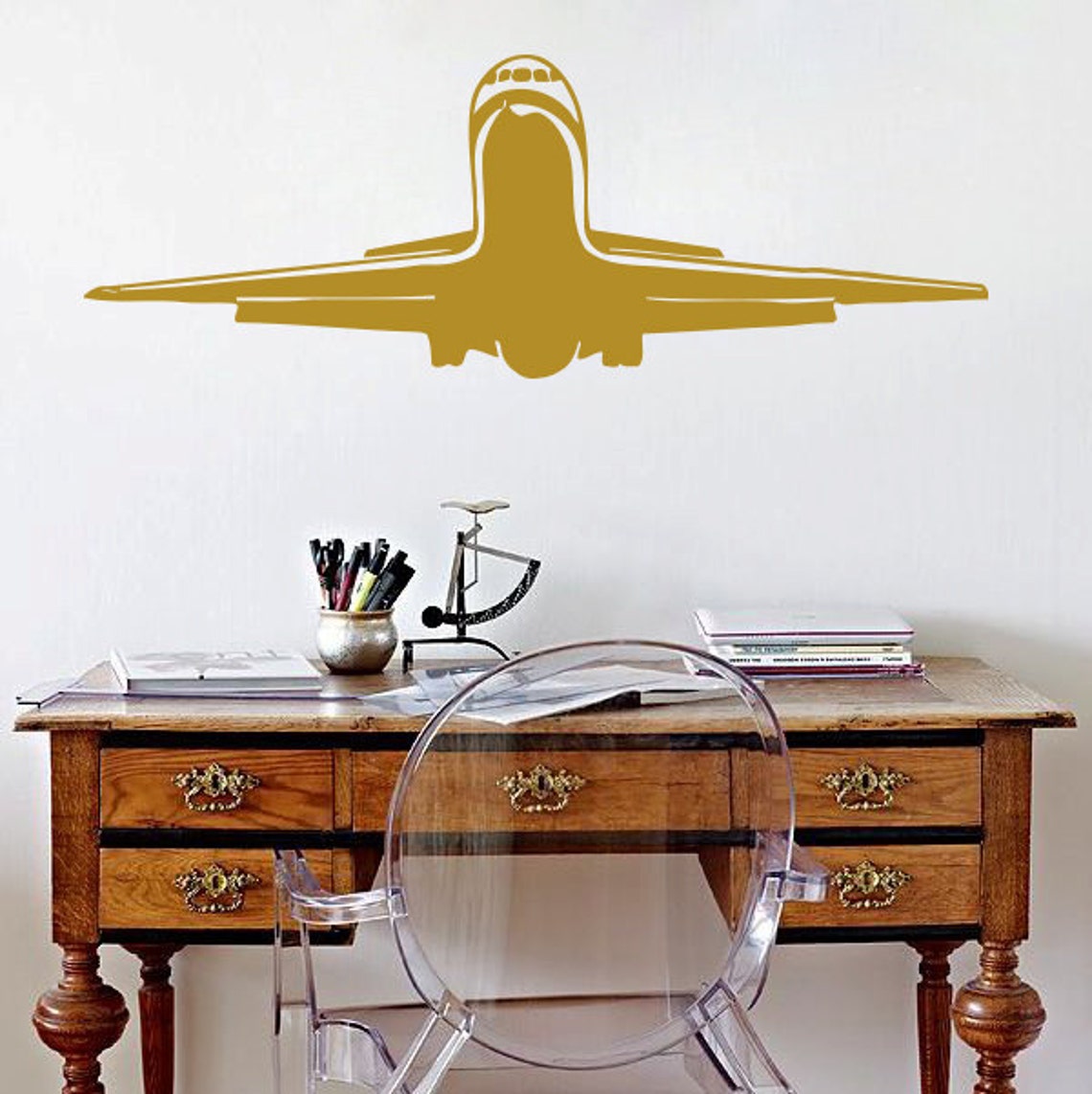 Wall Decal Vinyl Sticker Airplane Plane Air Fighter Jet Copter - Etsy