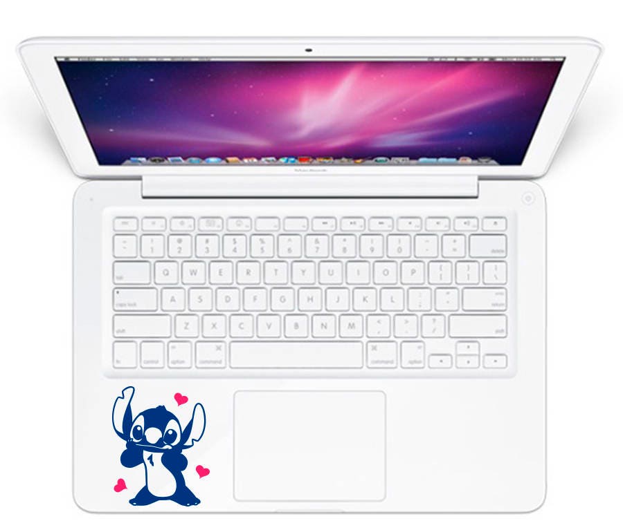 Laptop Vinyl Decal Baby Stitch Computer Decal Lilo and Stitch | Etsy