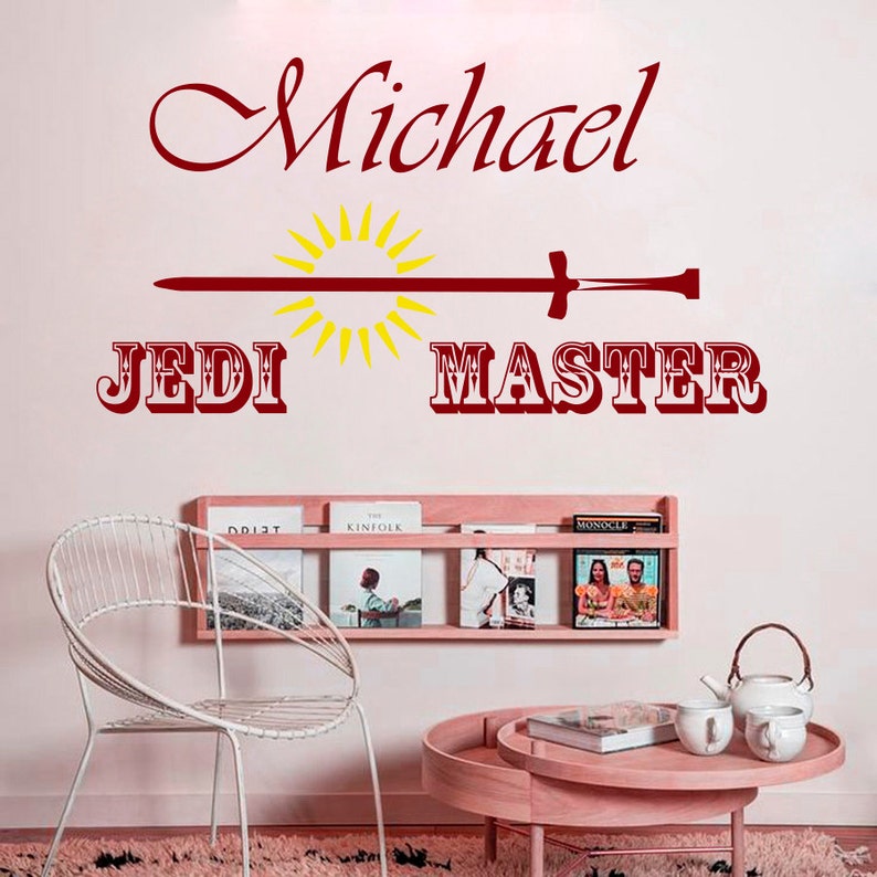Wall Decals Jedi Master Yoda Quote Star Wars Custom - Etsy