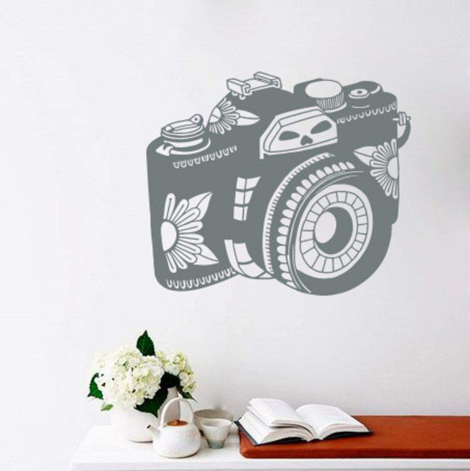 Wall Decal Vinyl Sticker Photo Camera Photography Film Shoot - Etsy
