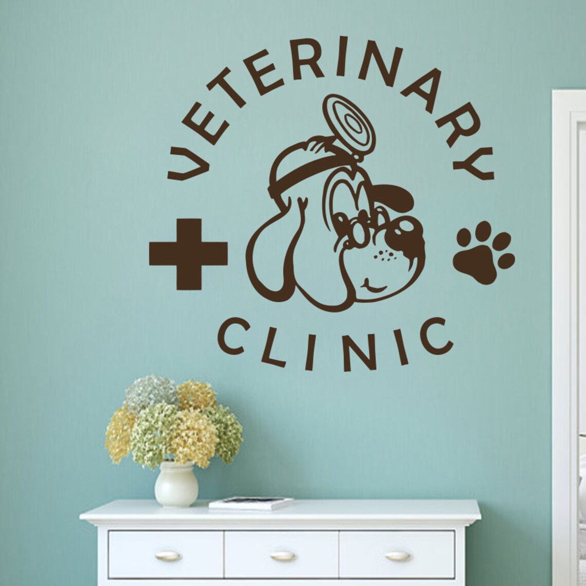 Wall Decal Pets Pet Veterinary Services Medicine Veterinary - Etsy