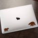 Laptop Vinyl Decal Sticker Wild Animals Nature Bears Bear Cub Computer ...
