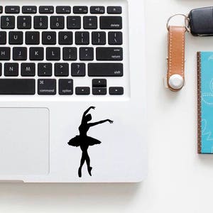 Laptop Vinyl Decal Sticker Ballet Art Dancer Dancing Ballerina Dance ...