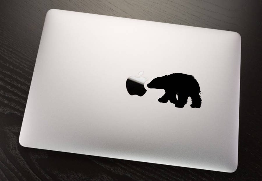 Laptop Vinyl Decal Sticker Wild Animals Nature Bear Computer | Etsy