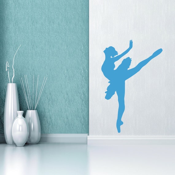 Wall Decal Vinyl Sticker Ballet Art Dancer Dancing Ballerina | Etsy