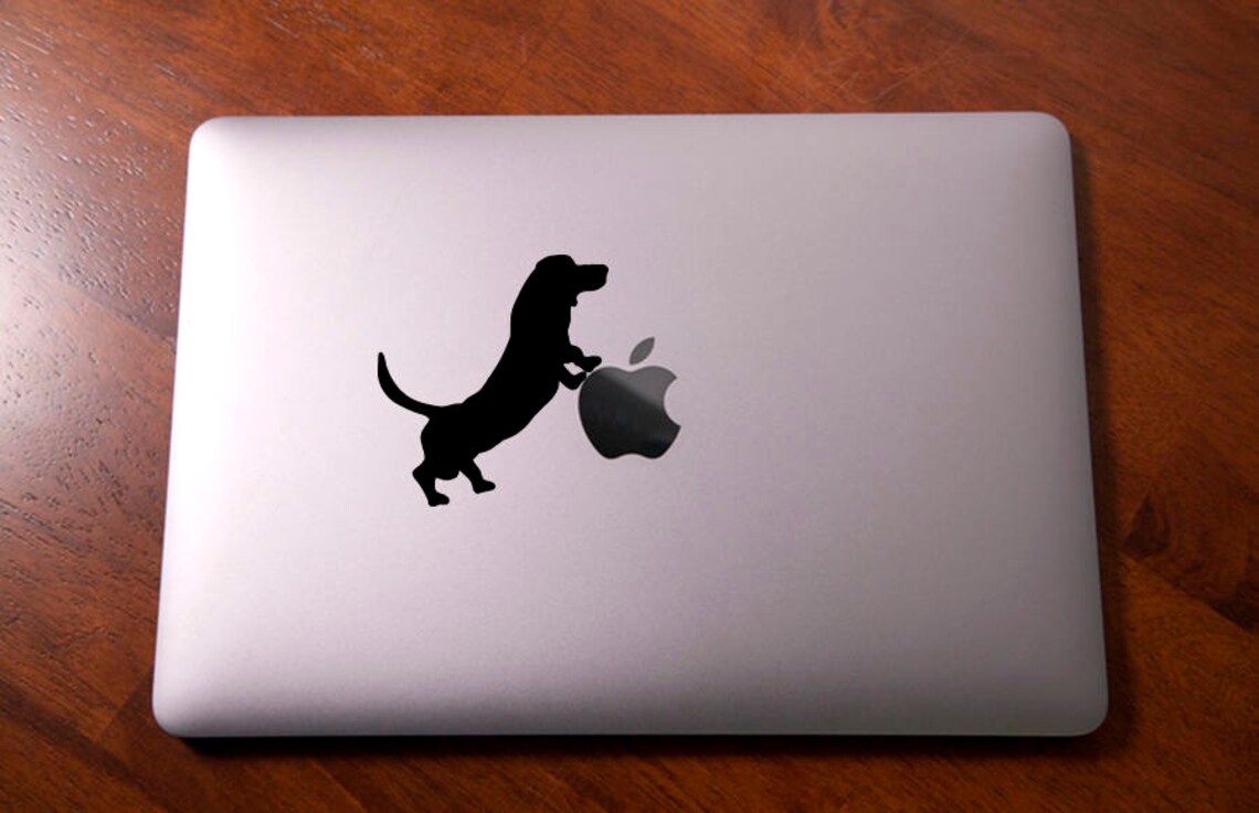 Laptop Vinyl Decal Sticker Animals Dog Pets Pet Dachshund - Etsy