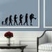 Wall Decal Human Evolution Anatomy Man Cave Evolve Exrtreme - Etsy