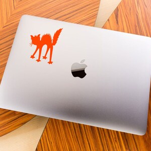 Laptop Vinyl Decal Sticker Kitten Cats Pets Kitty Animals Prank Fun Joy ...