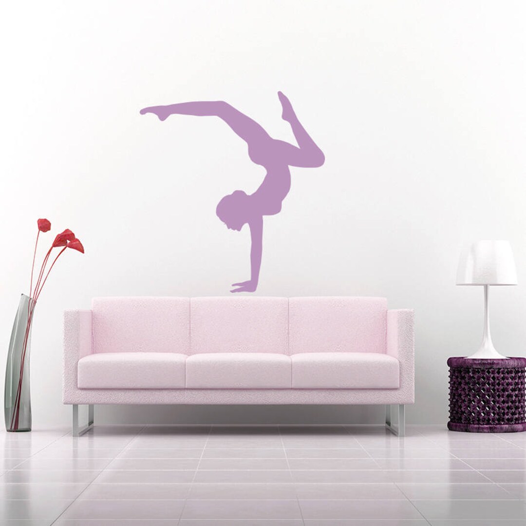 Wall Decal Fitness Studio Symbol Pilates Yoga Studio Decor Sports Club ...