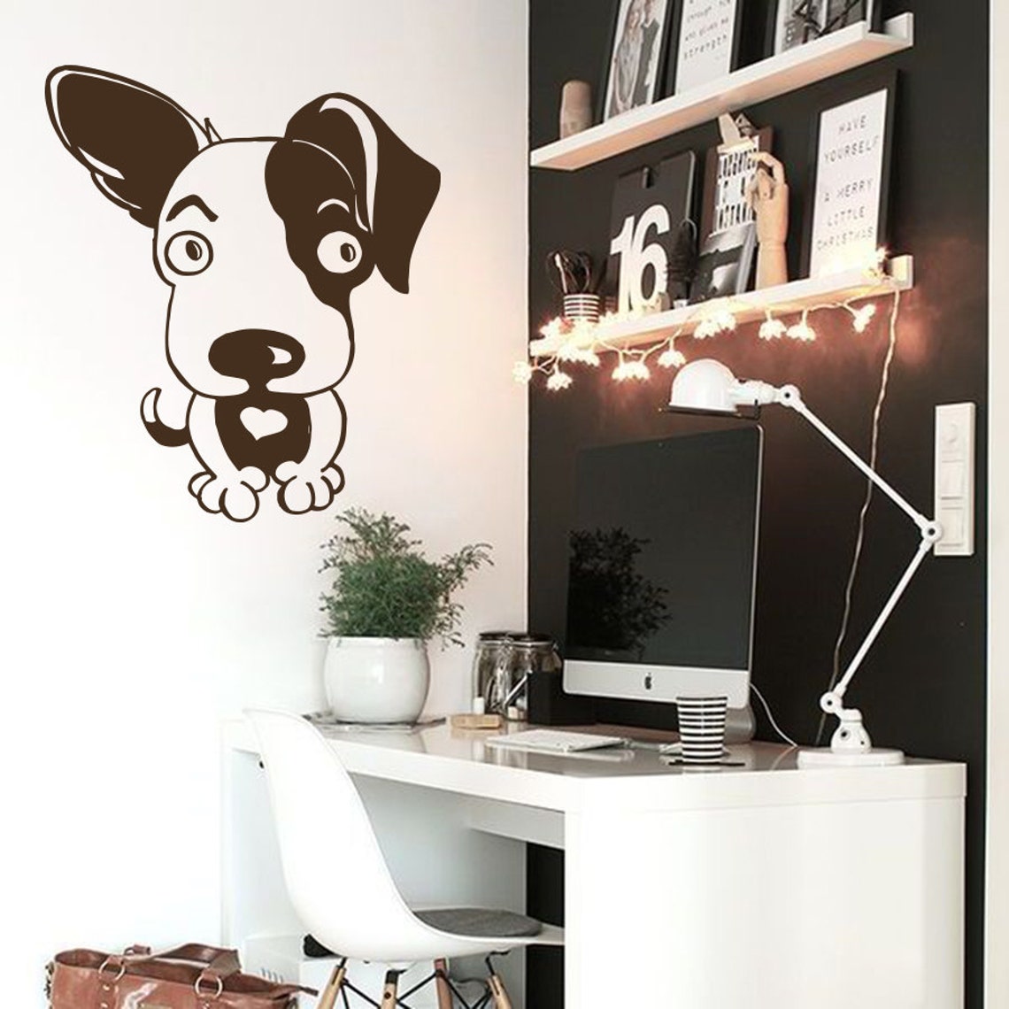 Wall Decals Vinyl Sticker Baby Animal Dog Friend Pet Pets | Etsy