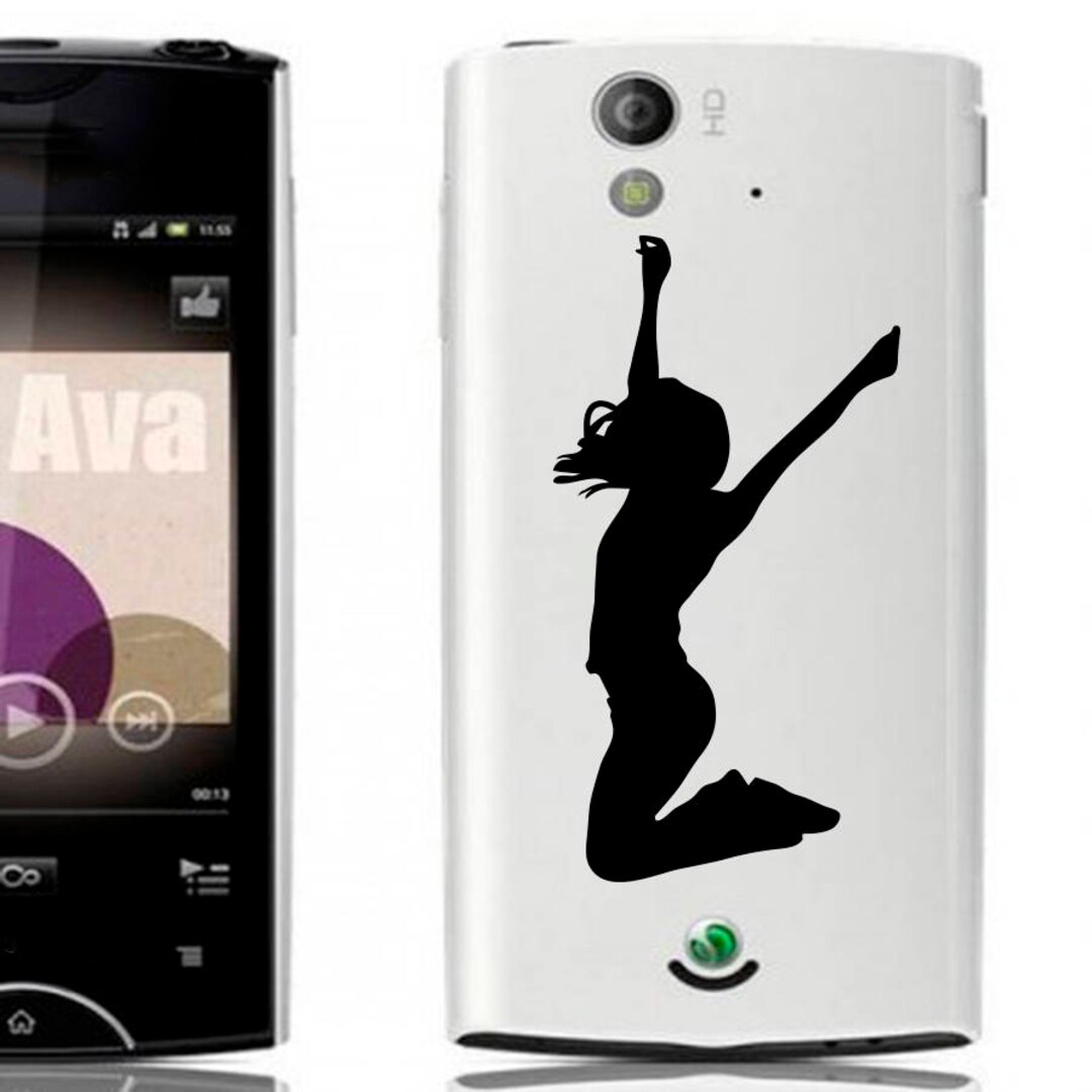 Laptop Vinyl Decal Sticker Art Dancer Dancing Women Fitness Dance ...