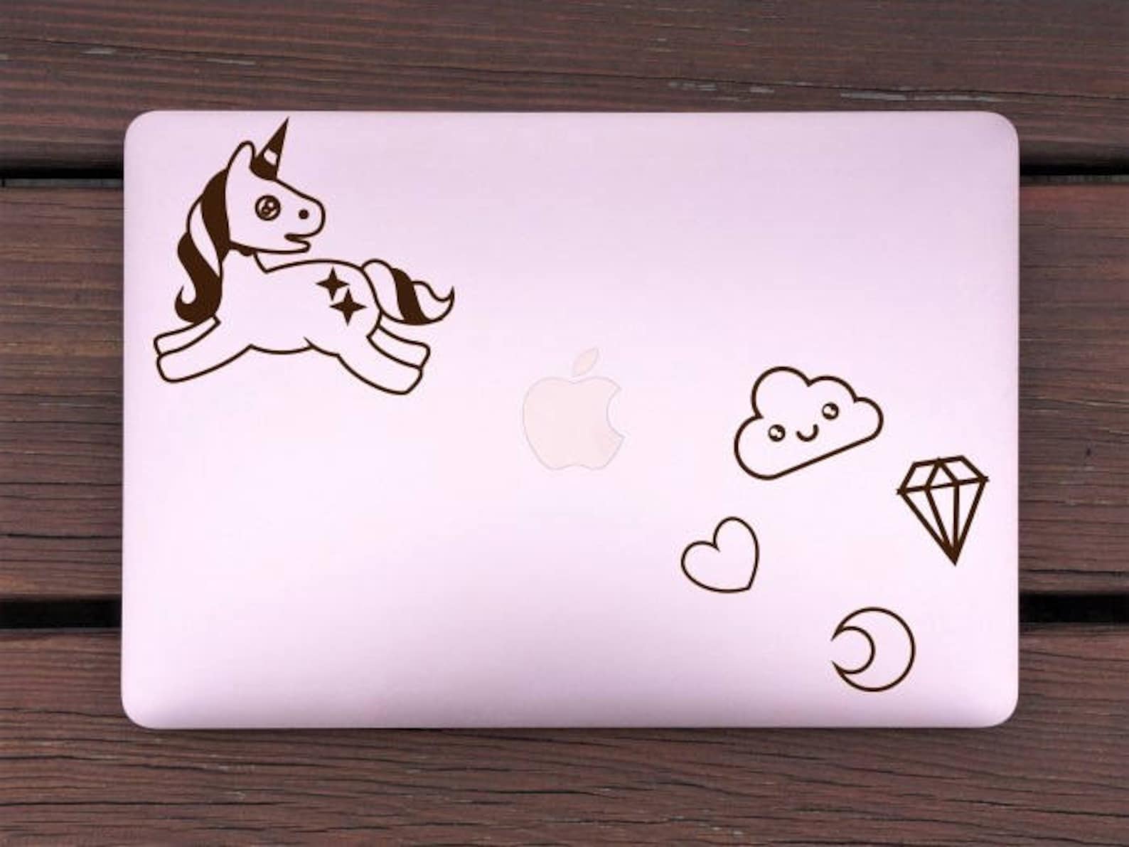 Laptop Vinyl Decal Sticker Magic Set Unicorn Horse Diamond | Etsy