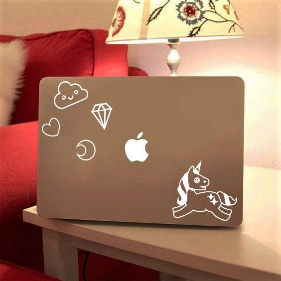 Laptop Vinyl Decal Sticker Magic Set Unicorn Horse Diamond | Etsy
