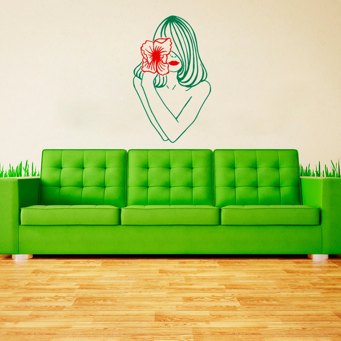 Wall Decal Beauty Salon Vinyl Decal Interior Decor Sticker | Etsy